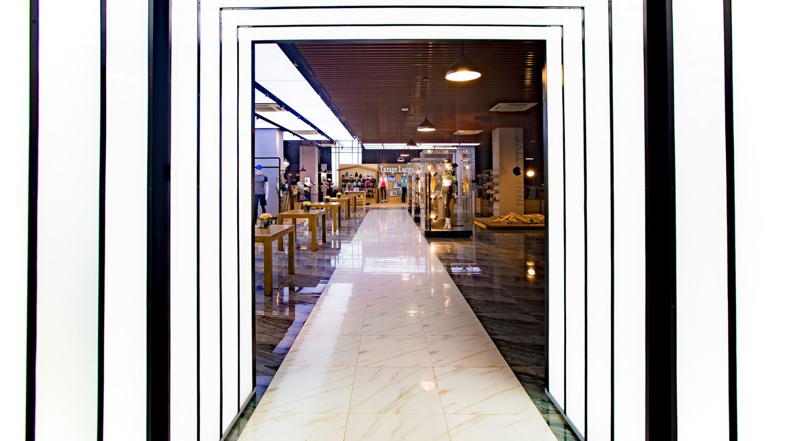 Showcasing Creative Interior Design Ideas for Your Showroom"