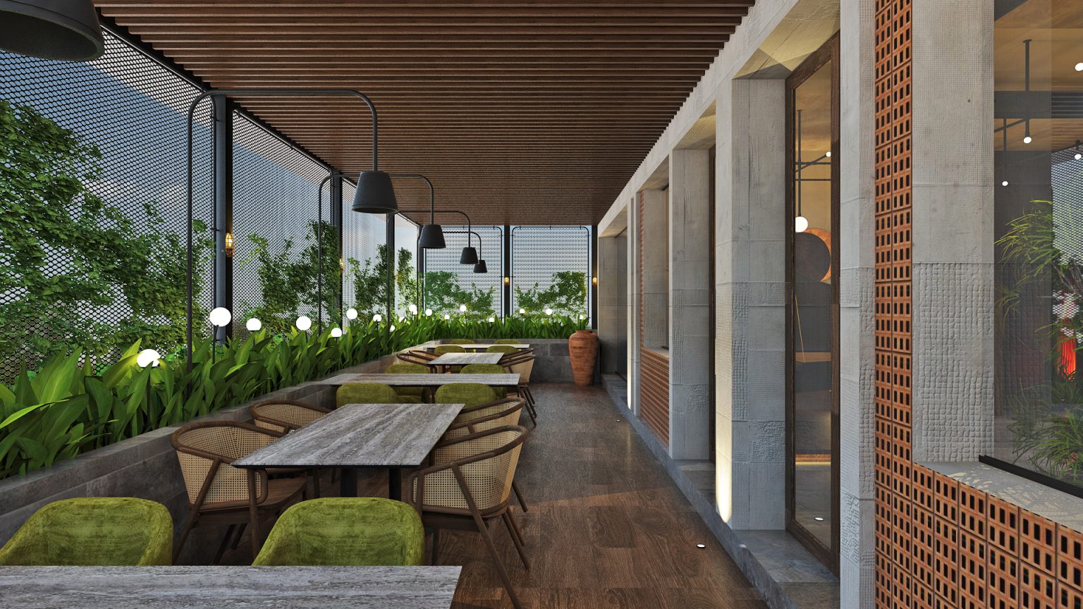 Fine Dining Restaurant: Raspberry Interior Design in Gulshan